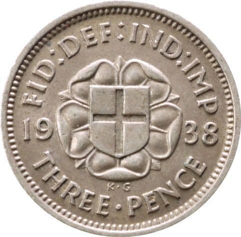 Silver Three Pence George VI For sale – English Coin Company