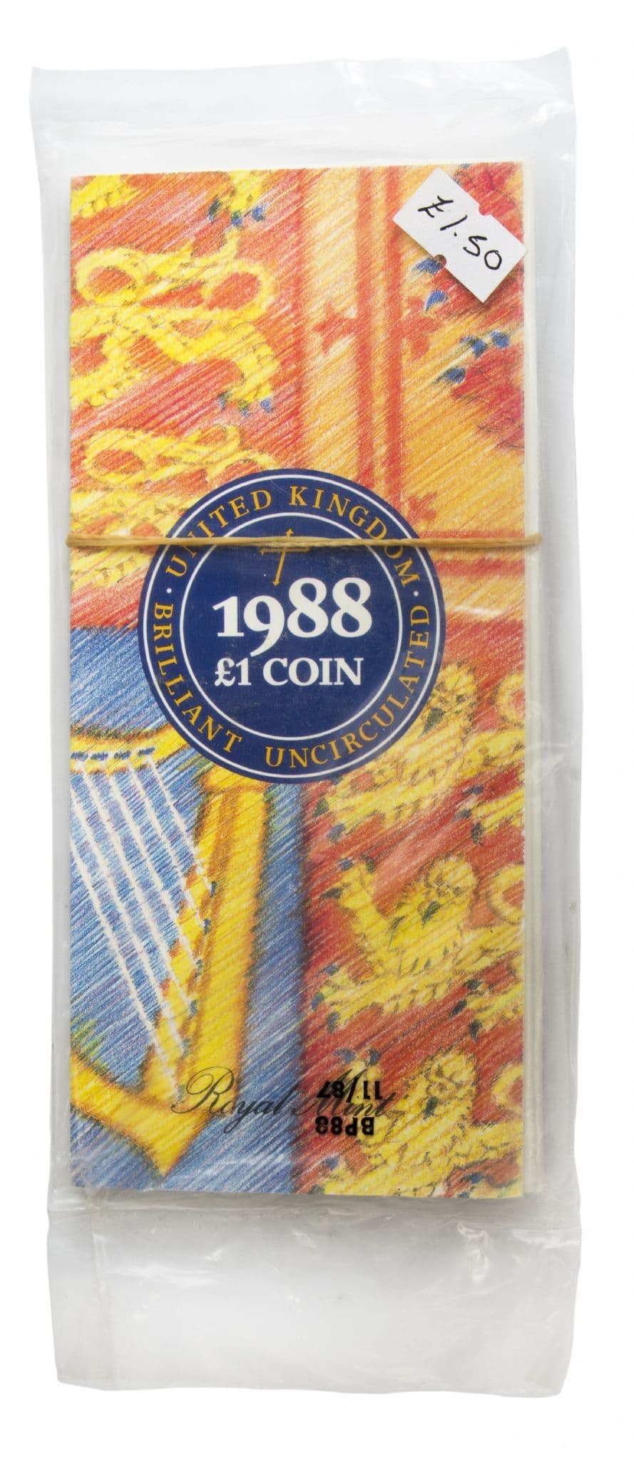 1988 £1 One Pound Brilliant Uncirculated pack for sale – English Coin ...